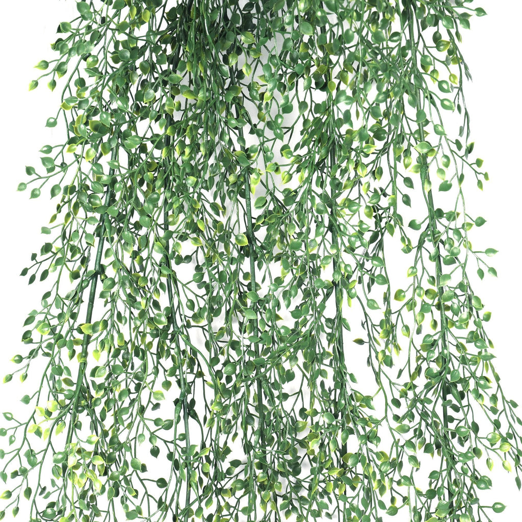Artificial Hanging Jade Leaf Vine UV Resistant 90cm – Forever Hedge