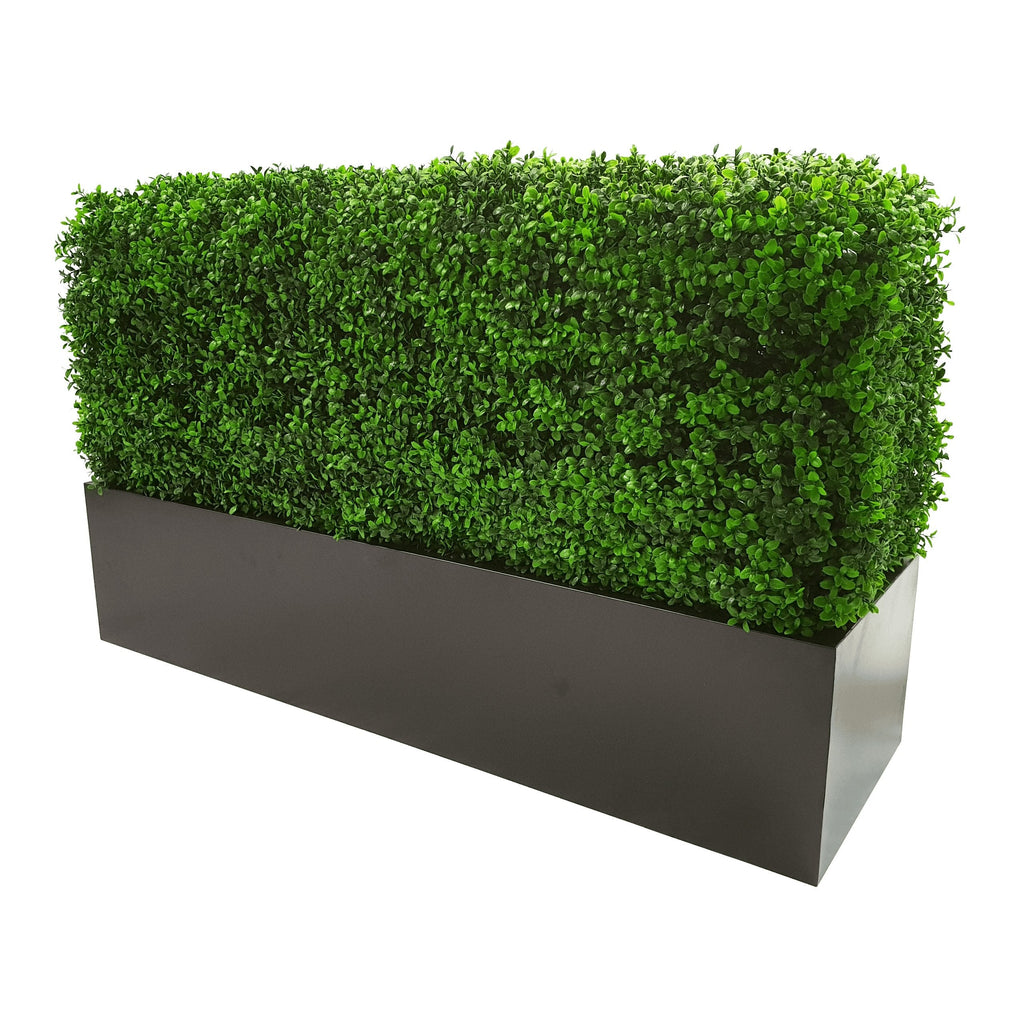 Deluxe Portable Bright Buxus UV Resistant Artificial Hedge 100cm x 50c ...